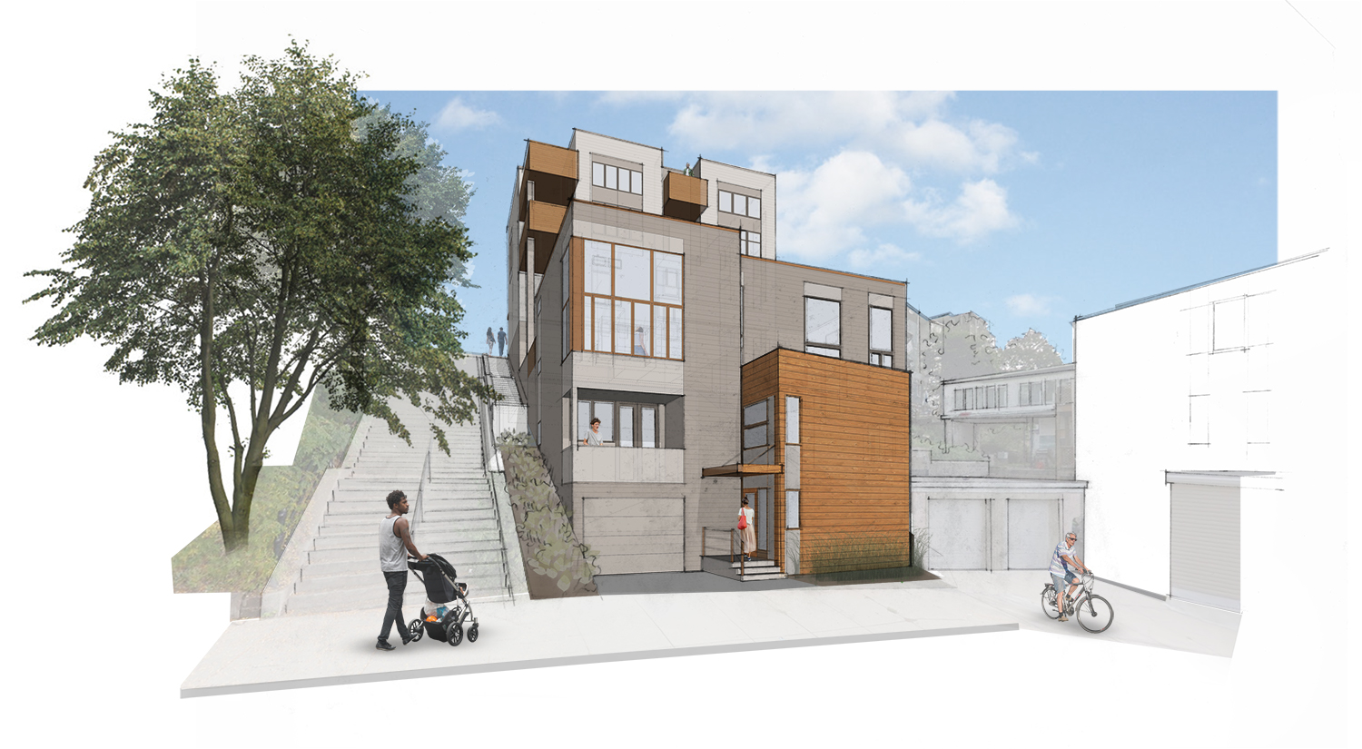 Breed Street Housing - Runcible Studios